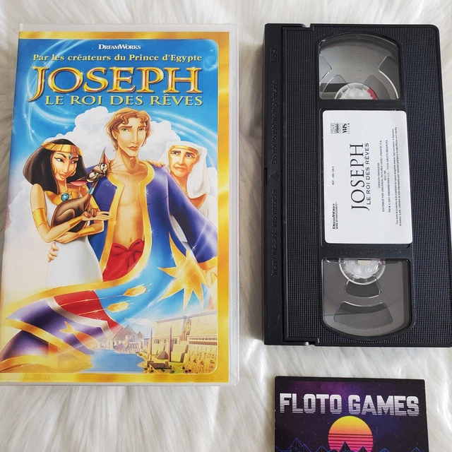 VHS D'ORIGINE FR : Joseph le Roi des Rêves - Dreamworks - 2001 - Floto ...