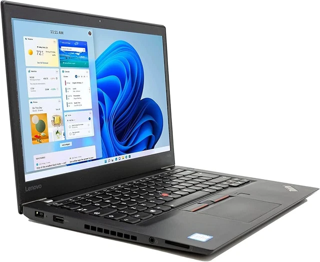 LENOVO THINKPAD T470S FAST Intel i5-6300U 8GB RAM 256GB SSD Win 10 ...