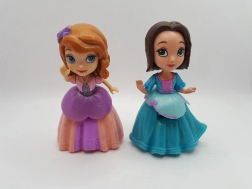 DISNEY JR SOFIA The First Princess Sofia & Hildegard 3" Toy Doll Figures 2012 VG £6.99 - PicClick UK