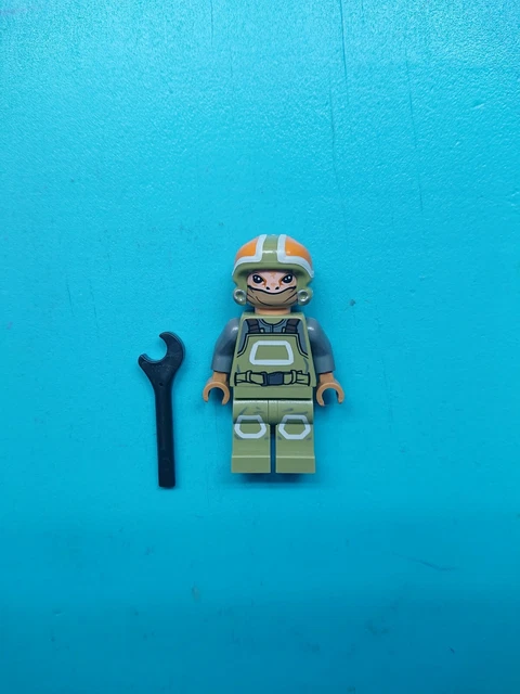LEGO STAR WARS Minifigure Resistance Ground Crew w/ Wrench 75102 Force ...