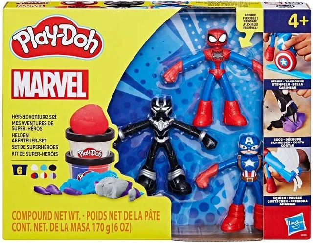 PLAY-DOH MARVEL HERO Adventure Set - Super Hero Extruder $67.89 ...