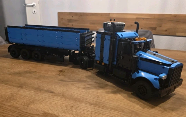 LEGO TECHNIC-TECHNIK LKW Full Rc Power Functions MOC mit Trailer EUR ...