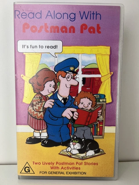 POSTMAN PAT - Read Along with Postman Pat - VHS_rare £13.97 - PicClick UK