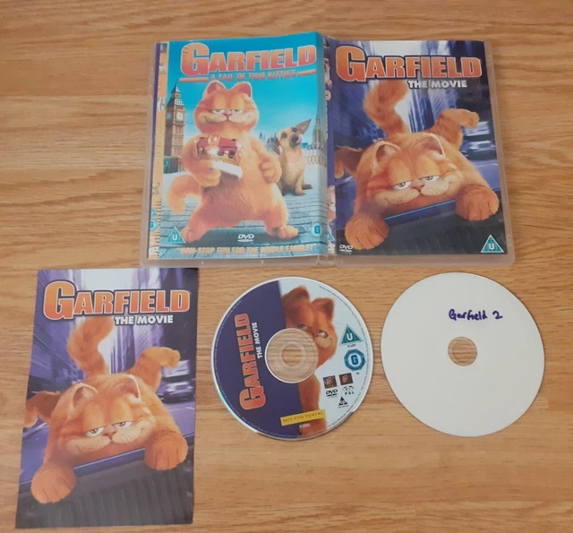 GARFIELD THE Movie & A Tale Of Two Kitties 2 Dvd Set Live Action Comedy ...