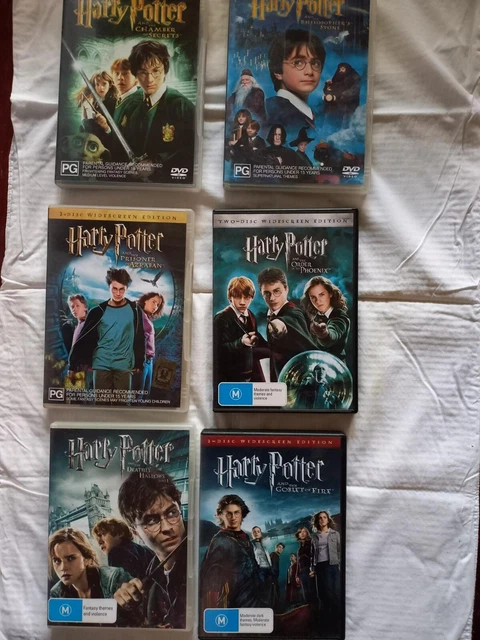 HARRY POTTER COMPLETE 6-Film Collection (DVD) Bundle - Region 4 $15.00 - PicClick AU