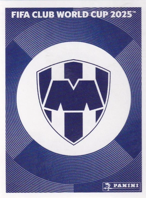 PANINI 2025 FIFA Club World Cup 25 Sticker No 299 Cf Monterrey Logo EUR ...