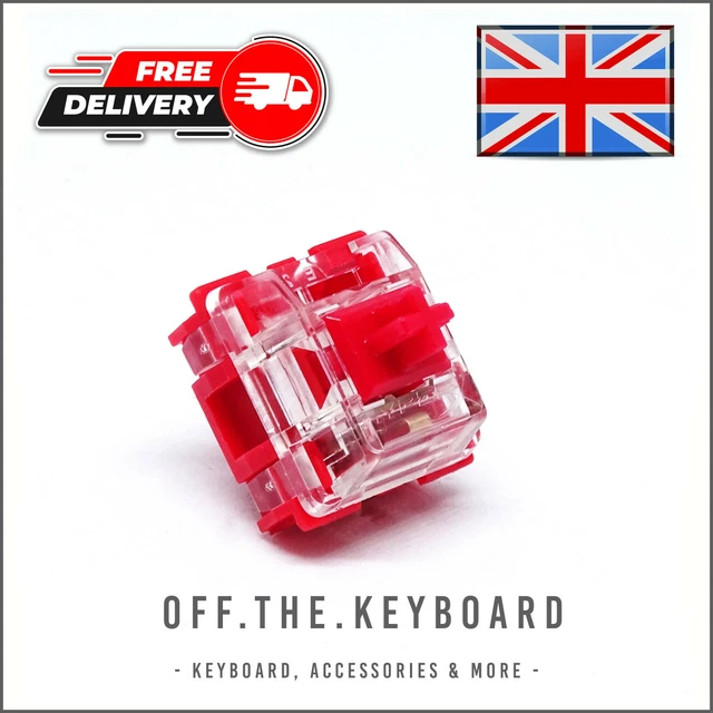 HYPERX RED MECHANICAL Switch Replacement for Hyperx Alloy Origins Core ...