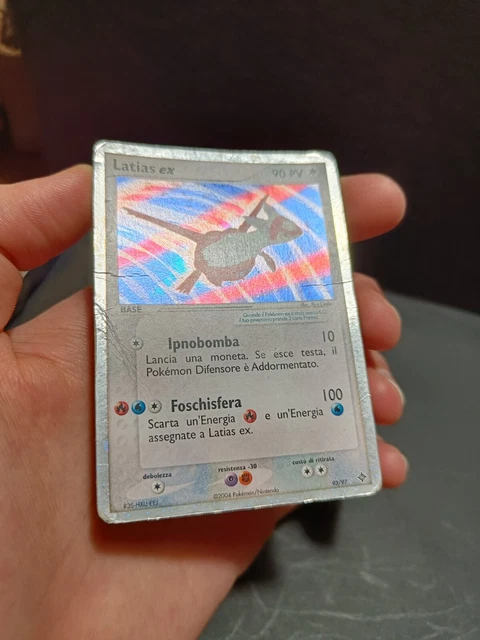 CARTA POKEMON LATIAS ex Holo ITA EX Drago 93/97 PL vintage ultra rara 2004 EUR 14,09 - PicClick FR