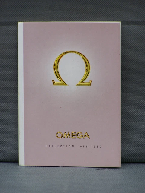 FRENCH VERSION OMEGA Watch Collection 1958-1959 Booklet Brochure ...