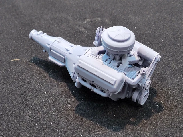 1ST GEN HEMI model engine resin 3D printed 1:24-1:8 scale £26.69 ...