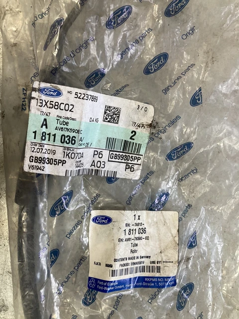 GENUINE FORD FOCUS/C-MAX 1.5 / 1.6 Duratorq Clutch Pipe 1811036 £30.00 - PicClick UK