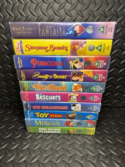 WALT DISNEY CLASSICS VHS Bundle (10) £20.89 - PicClick UK