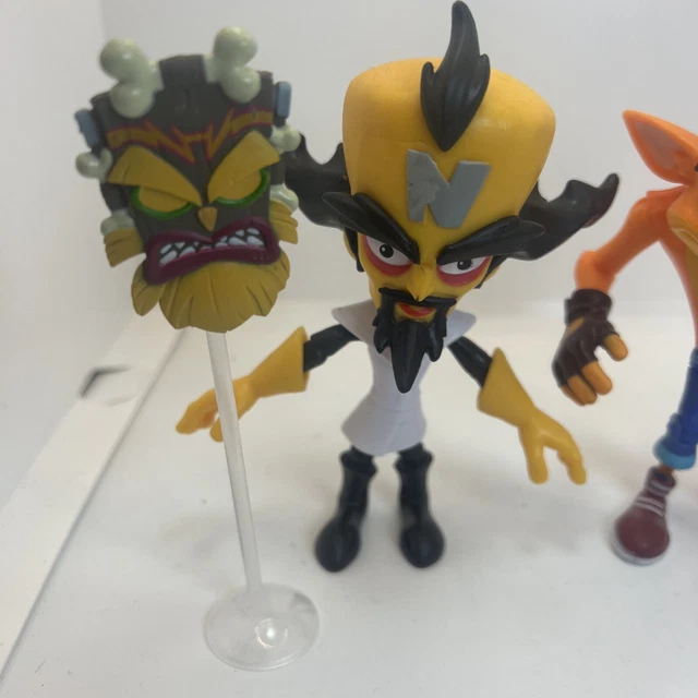 CRASH BANDICOOT & Dr Cortex Bandai Action Figures £18.00 - PicClick UK