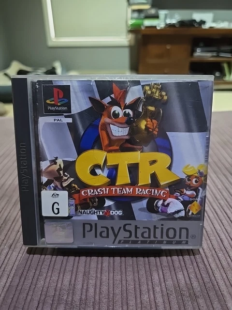 CTR CRASH TEAM Racing PlayStation One 1 PS1 Game PAL Complete With ...