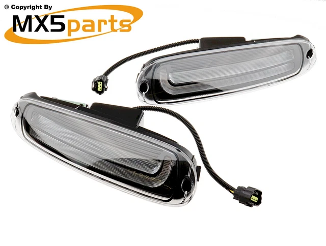 MX5 LED FRONT Side Lights & Sequential Indicator Lamps Mazda MX-5 Mk1 ...