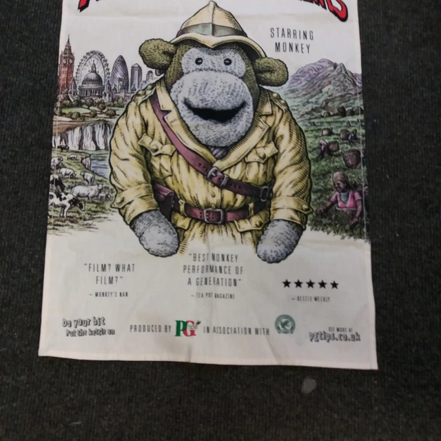 VERY COLLECTABLE PG Tips A Tale Of Two Continents Staring Monkey Tea ...