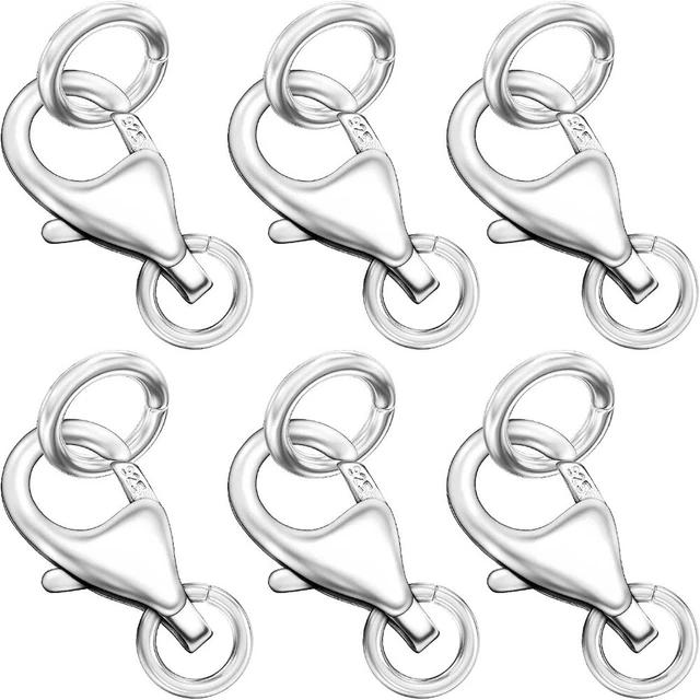 LOBSTER CLASPS SILVER Lobster Claw Clasp Silver Claw Clasp For Women ...