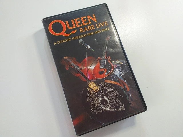 QUEEN RARE LIVE (VHS) - A Concert Through Time and Space £2.50 ...
