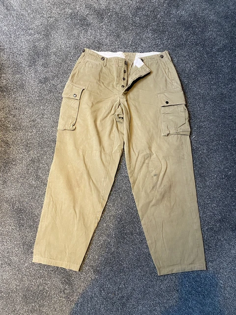 REPRODUCTION WW2 AMERICAN M43 Paratrooper Trousers 38 Waist £46.46 ...