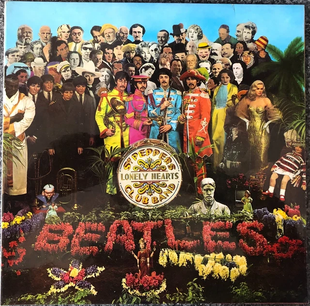 THE BEATLES SGT Peppers 1969 Uk Parlophone Vinyl Lp Pcs 7027 1 one Emi ...