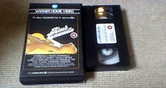 BLACK EMANUELLE UK PAL VHS BIG BOX PRE CERT VIDEO 1985 Laura Gemser ...