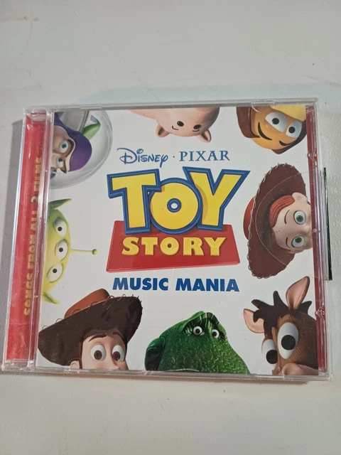 DISNEY PIXAR TOY Story Music Mania Cd Album New Factory Sealed Free P&P ...