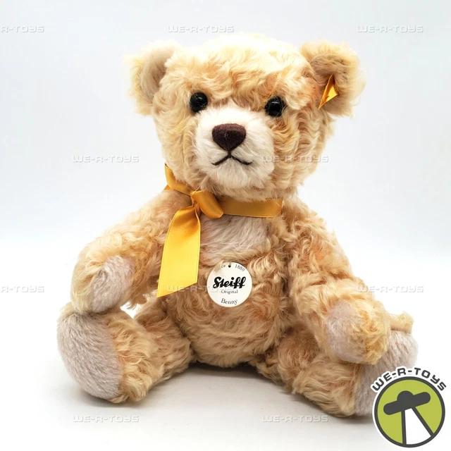 STEIFF ORIGINAL BENNY Mohair Golden Bear 8'' Plush #026959 $90.20 ...