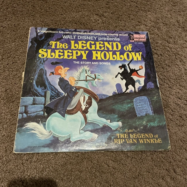 WALT DISNEY PRESENTS The Legend Of Sleepy Hollow -:::VERY RARE ...
