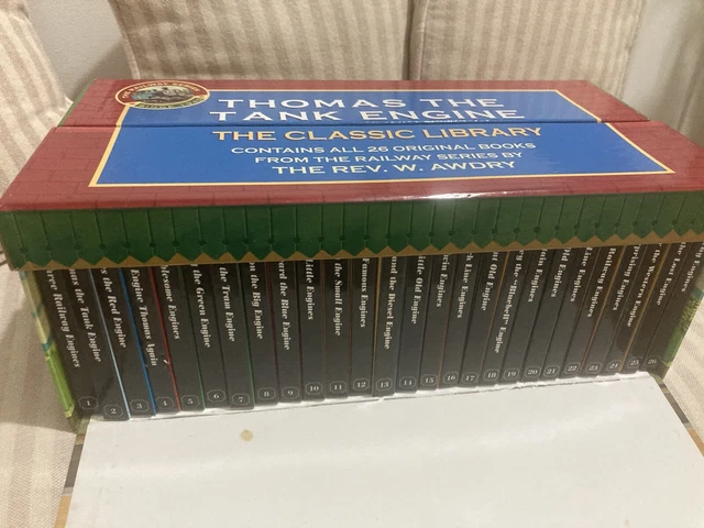 THOMAS THE TANK Engine Classic Library Set Brand New. 26 Original Books ...