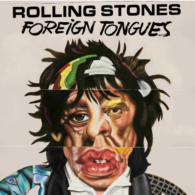 ROLLING STONES FOREIGN Tongues 2 x Silver 180gram Vinyl LP Pre-Sale ...