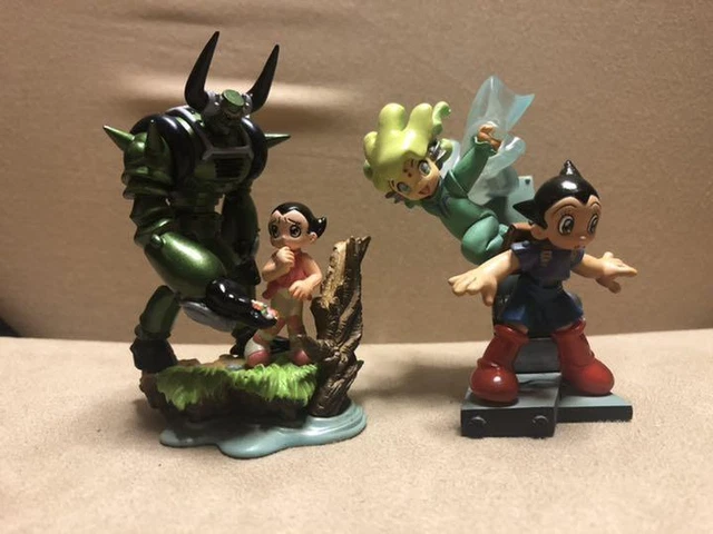 ASTRO BOY FIGURE Atom Denkou Uran pluto Kaiyodo Free toy Rare item Lot ...