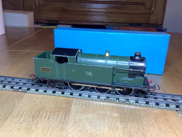 HORNBY DUBLO PRE-WAR EDL7 3 Rail GWR Green 0-6-2 Class N2 Tank 6699 ...