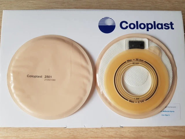 STOMABEUTEL, KOLOSTOMIEBEUTEL, STOMA, Stomakappen, Coloplast EUR 30,00 ...