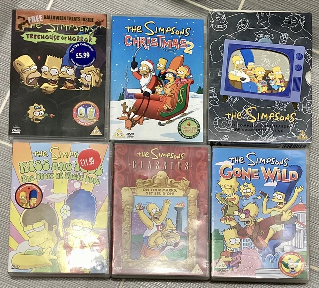 THE SIMPSONS DVD Bundle £12.00 - PicClick UK