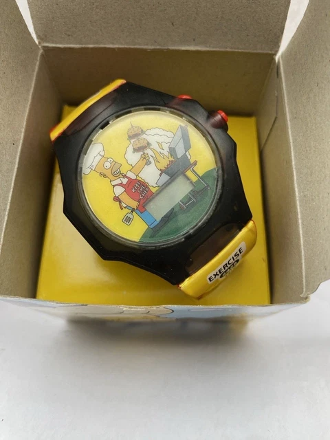 HOMER SIMPSONS SPRECHENDE Uhr Hmm Burger Uhr Nicht Arbeit EUR 35,38 ...
