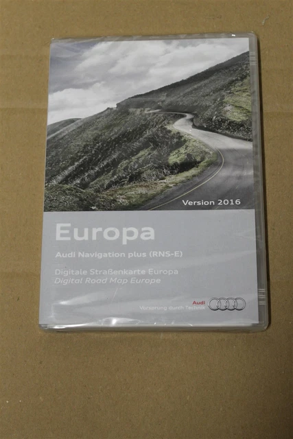 AUDI NAVIGATION PLUS (RNS-E) Europe 2016 DVD Rom 8P0060884CG New ...