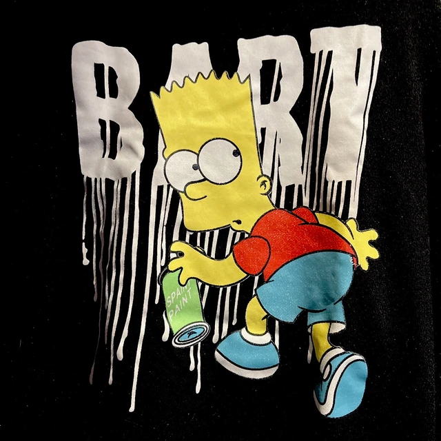 VINTAGE: RARE!!! BART SIMPSON spray painting. Simpson’s Jumper Bart ...
