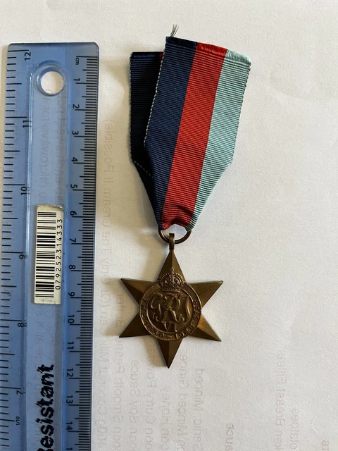WW2 BRITISH 1939-1945 Star Full Size Medal Original with Ribbon £12.99 - PicClick UK
