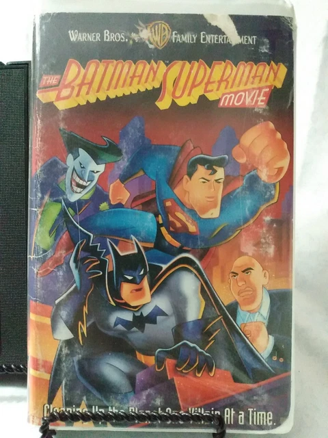 THE BATMAN SUPERMAN film d'animation VHS WB 1998 DC Comics EUR 5,51 ...