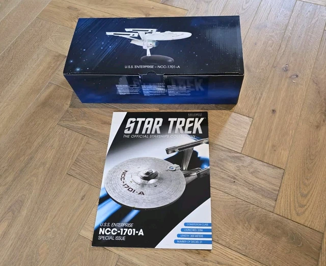 STAR TREK EAGLEMOSS Federation Starship USS Enterprise NCC-1701-A XL ...