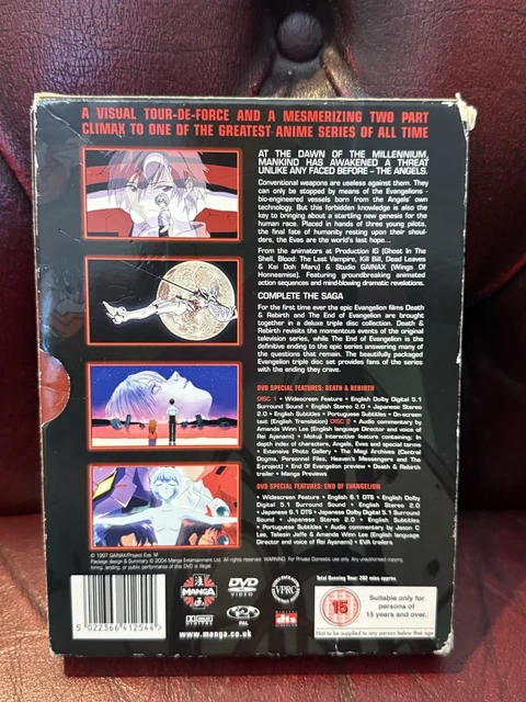 NEON GENESIS EVANGELION - Death & Rebirth / End of Evangelion DVD Set ...