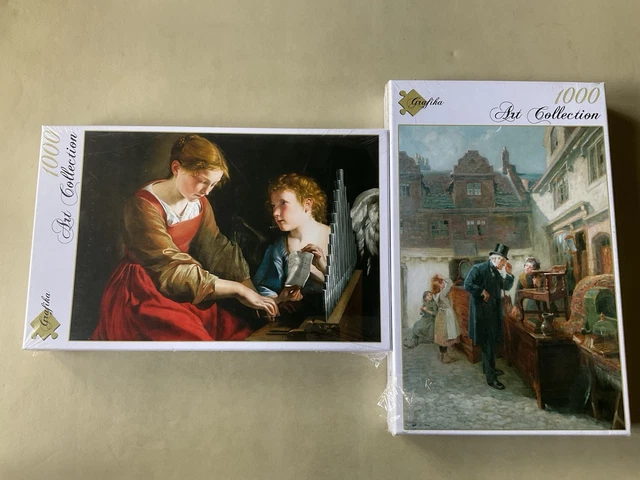 GRAFIKA PUZZLES - 2 X 1000 Piece Jigsaw Puzzles - FINE ART - NEW £12.94 ...