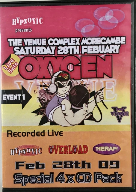 MAXIMES OXYGEN EVENT 1 - February 28th 2009 - Scouse House, Donk ...