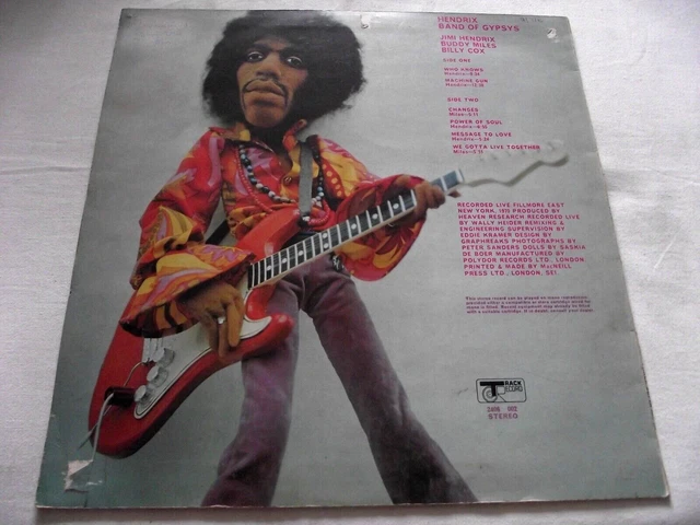JIMI HENDRIX ~ BAND OF GYPSYS ** 1970 UK TRACK LP PUPPET SLV. *Check ...