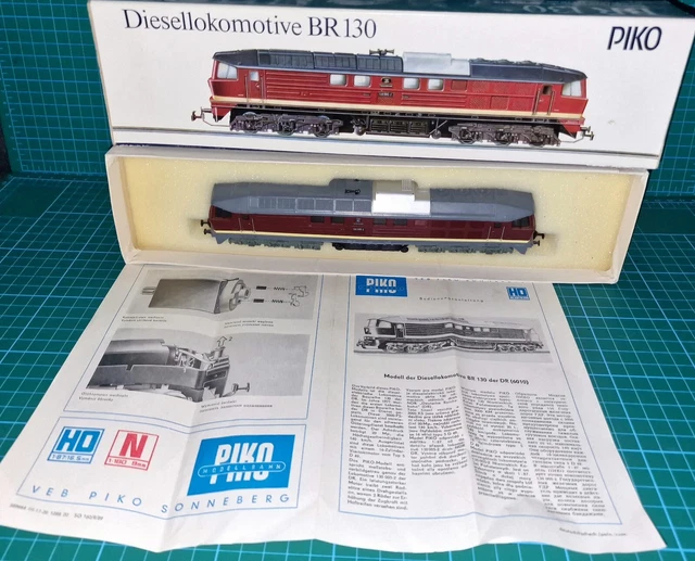 PIKO BR 130 DB Diesellok H0 Originalschachtel Modellbahn Eisenbahn EUR ...