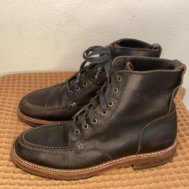 COLE HAAN X BillyKirk Moc Toe Leather Boot Shoes Mens Size 10 M Ankle ...