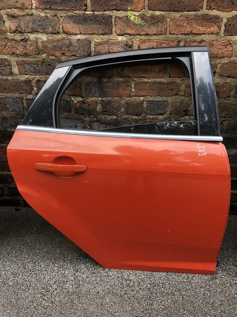FORD FOCUS MK3 Drivers Rear Door OSR Tango / Red Metallic 11-17 £150.00 ...