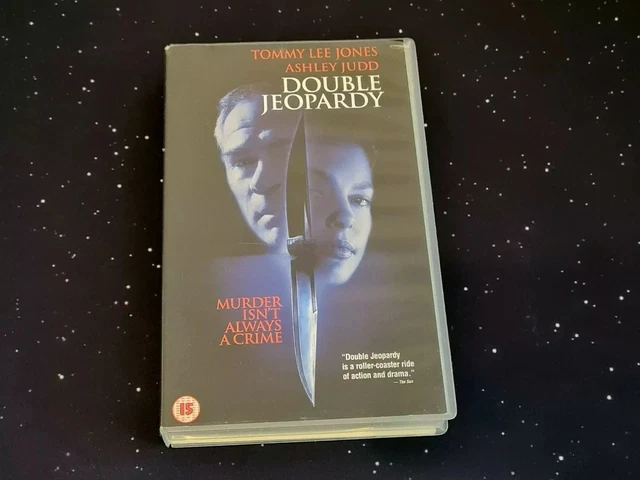 DOUBLE JEOPARDY ~ Paramount VHS Big Box Ex Rental ~ Ashley Judd, Tommy ...