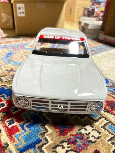 TAMIYA 1/10 CR-01 Rock Socker RC Model Painted Body Suzuki Jimny Style ...