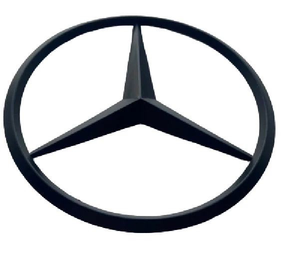 MERCEDES BENZ MATTE BLACK Badge Emblem Rear Logo Rear Boot A B C E S ...